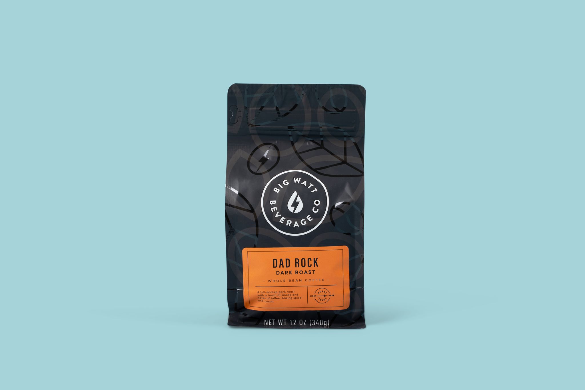 Dad Rock Dark Roast | Big Watt Cold Beverage Co.